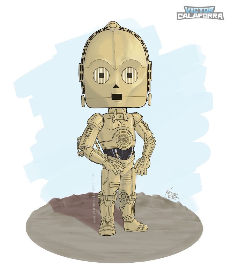 Star Wars - Chibi Collection - Victor Calaforra Art